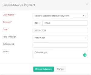 Track & Record Expenses with Zoho Expense Management Software