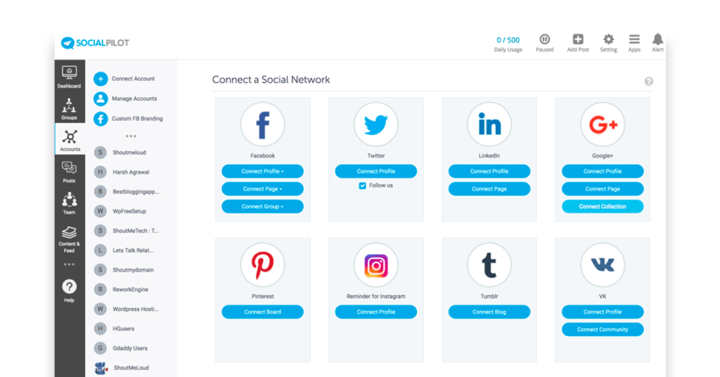 Hootsuite Alternatives & Competitors for Social Media Managment