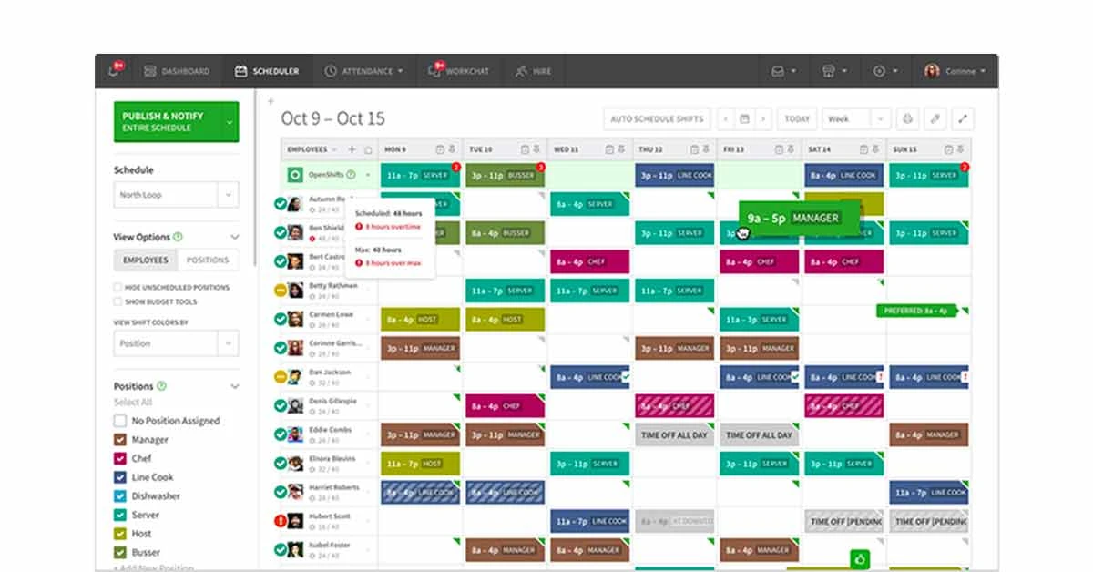 16 Best Shift Roster Tools & Staff Scheduling Software