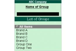 What is a Stock Group in Tally and How to Create Stock Group?
