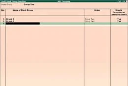 What is a Stock Group in Tally and How to Create Stock Group?