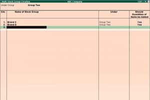 What is a Stock Group in Tally and How to Create Stock Group?
