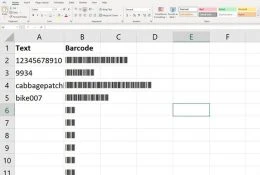 How to Create a Barcode in Excel: Formulas with Easy Steps