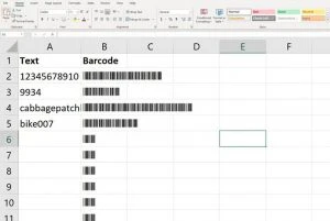 How to Create a Barcode in Excel: Formulas with Easy Steps