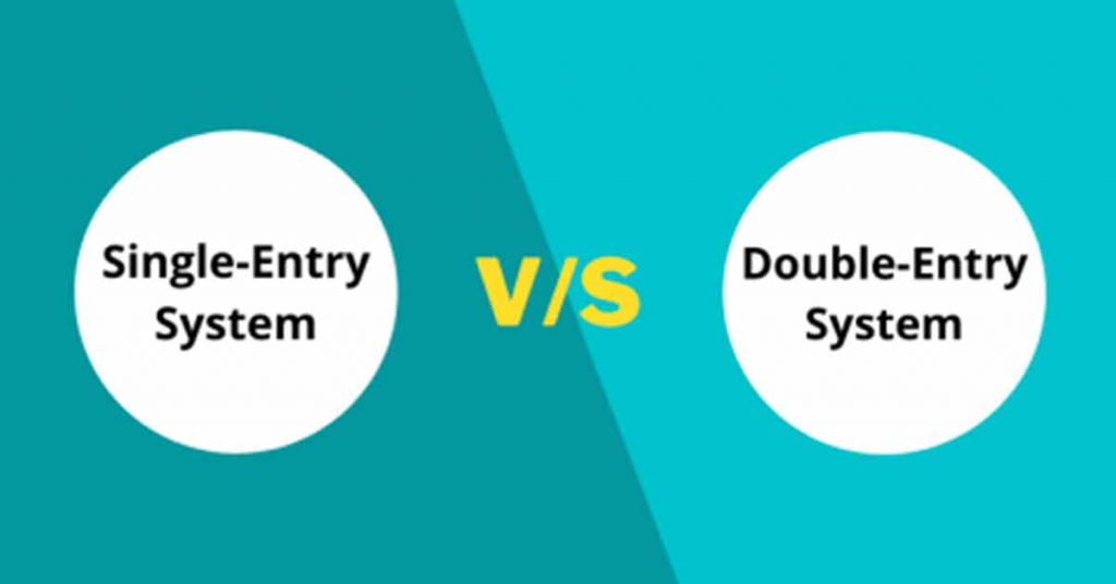 Difference Between Single Entry And Double Entry Bookkeeping Difference Between Single Entry And Double Entry Bookkeeping
