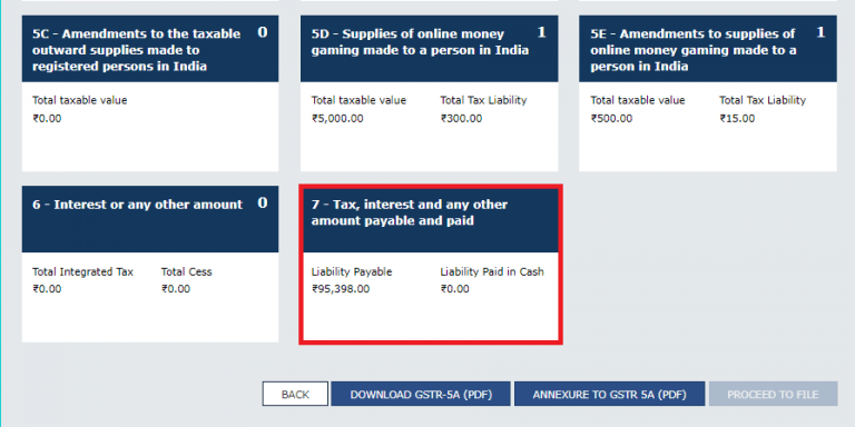 What is GSTR-5A and How to File it Online?