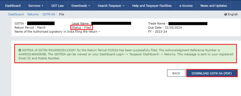 What is GSTR-5A and How to File it Online?