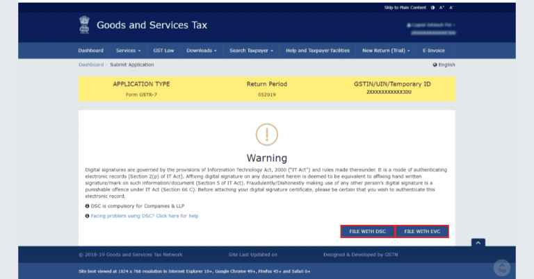 What is GSTR-7 and How to File It on GST Portal?