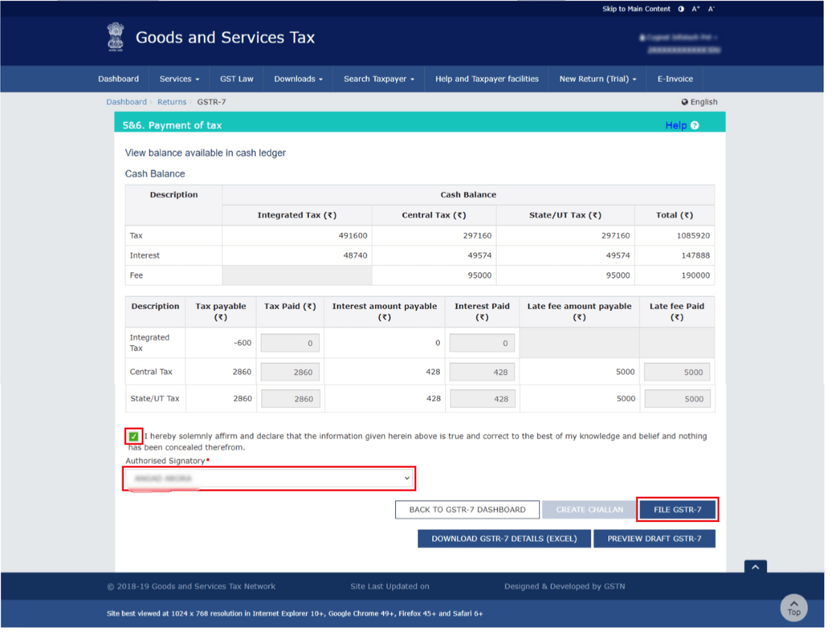 What is GSTR-7 and How to File It on GST Portal?