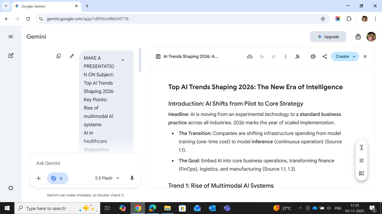 How to Make Presentations With Gemini?