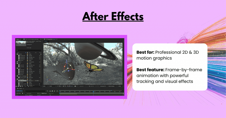 Top 6 Motion Graphics Software for Beginners & Professionals