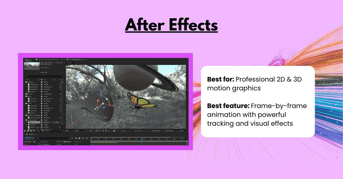 Top 6 Motion Graphics Software for Beginners & Professionals