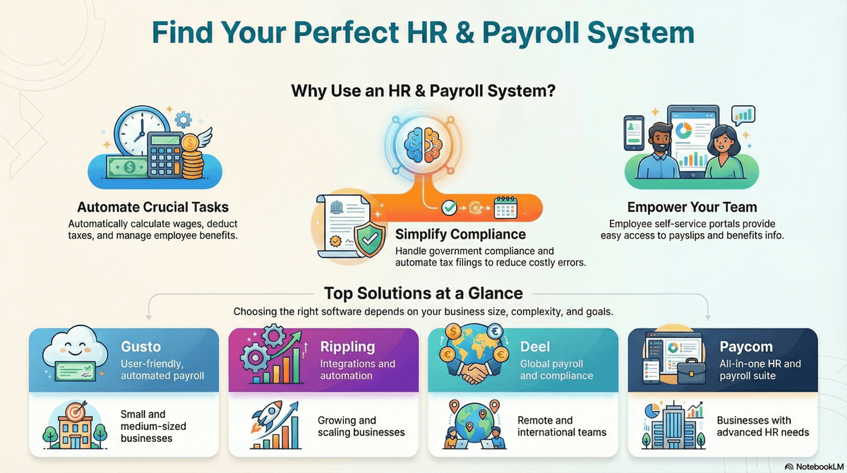 7 Best HR and Payroll Systems to Simplify Payroll in 2026