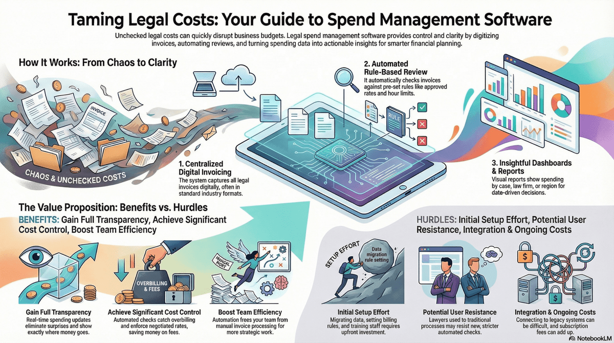 Legal Spend Management: How Legal Software Controls Costs?