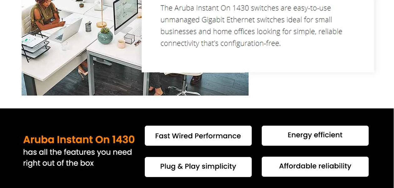 HPE Networking Instant On Switch Series 1430 Pricing & Reviews 2024 | Techjockey.com