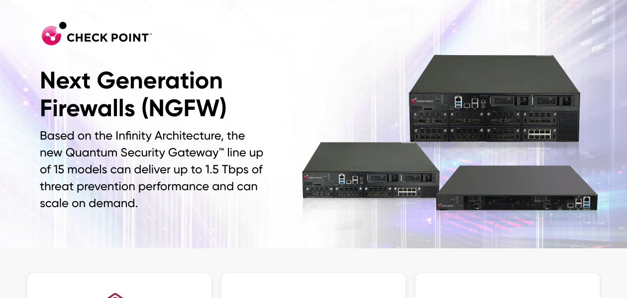 Check Point Next Generation Firewalls (NGFWs) Pricing & Reviews 2025 | Techjockey.com