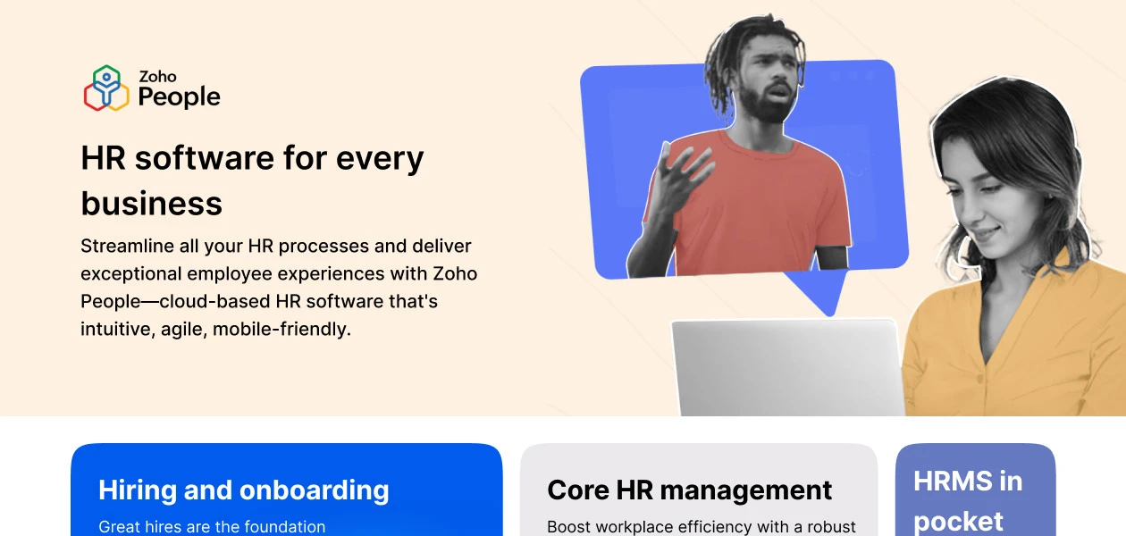 Zoho People Pricing & Reviews 2025 | Techjockey.com