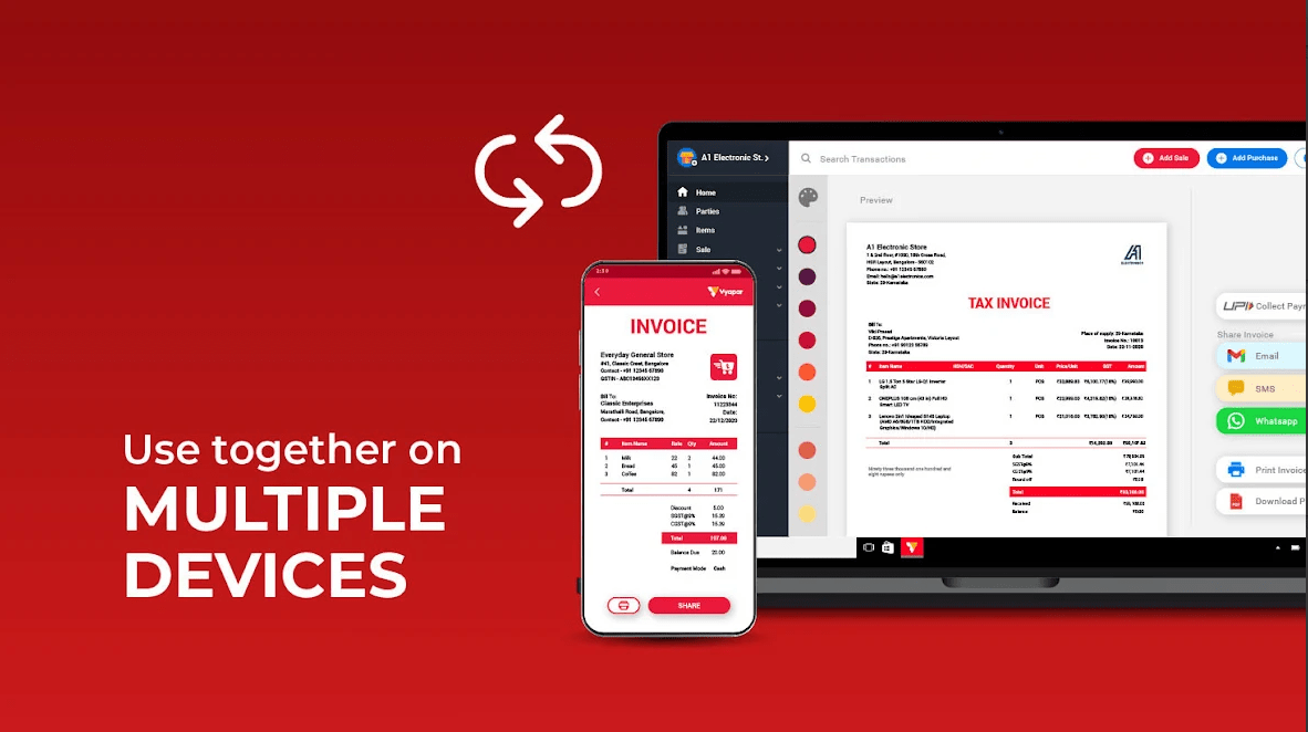 Vyapar Billing Software Pricing & Reviews 2021 - Techjockey.com