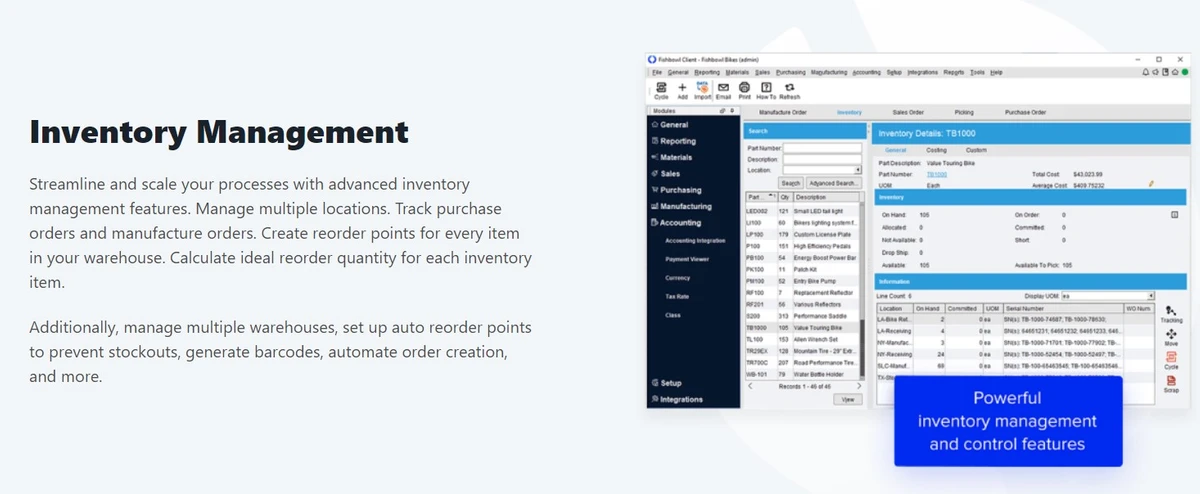 Compare Fishbowl Inventory Management VS Multiorders | Techjockey.com