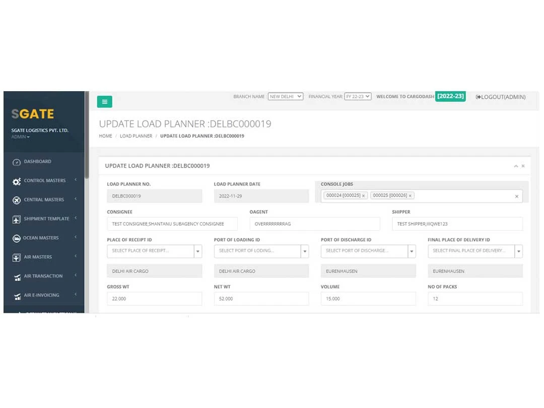 Compare CargoDash VS Sagar Logistics Management System | Techjockey.com