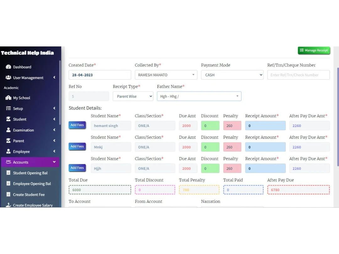Compare MyClassBoard VS Technical Help - School Management software ...