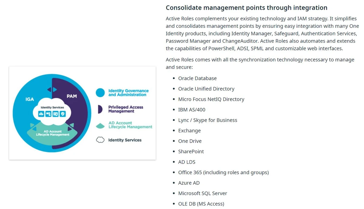 Compare One Identity Active Roles VS System Frontier | Techjockey.com